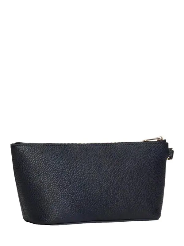 Tommy Hilfiger Braided Pebbled-texture Make Up Bag - Blue