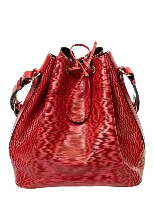 LOUIS VUITTON Pm Noe Bucket Bag - Red