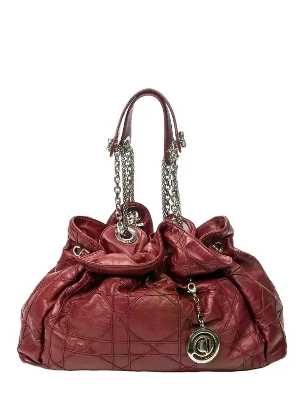 Dior Le Trente Cannage Shoulder Bag - Red