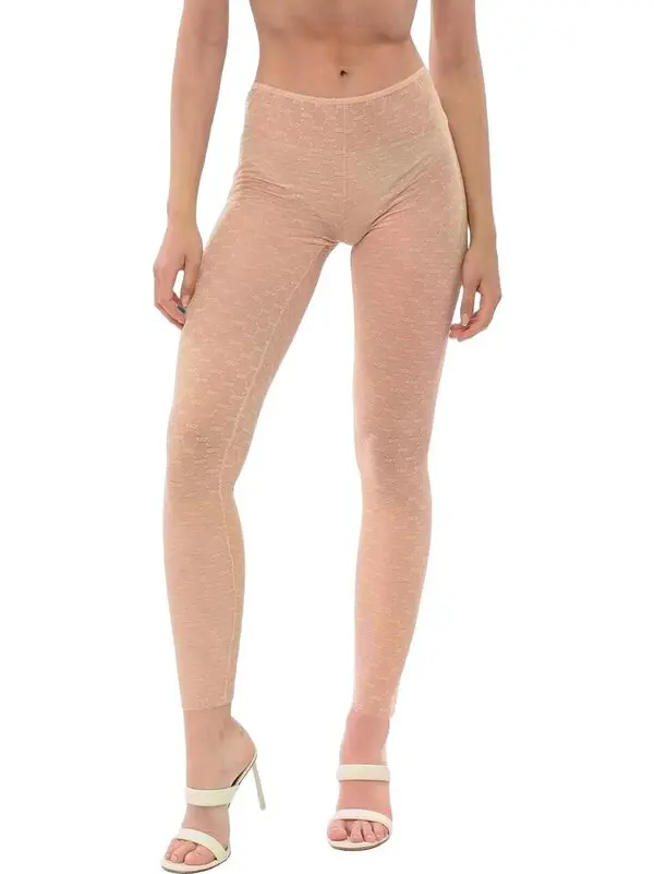 Dsquared2 Monogram-pattern Tights - Neutrals