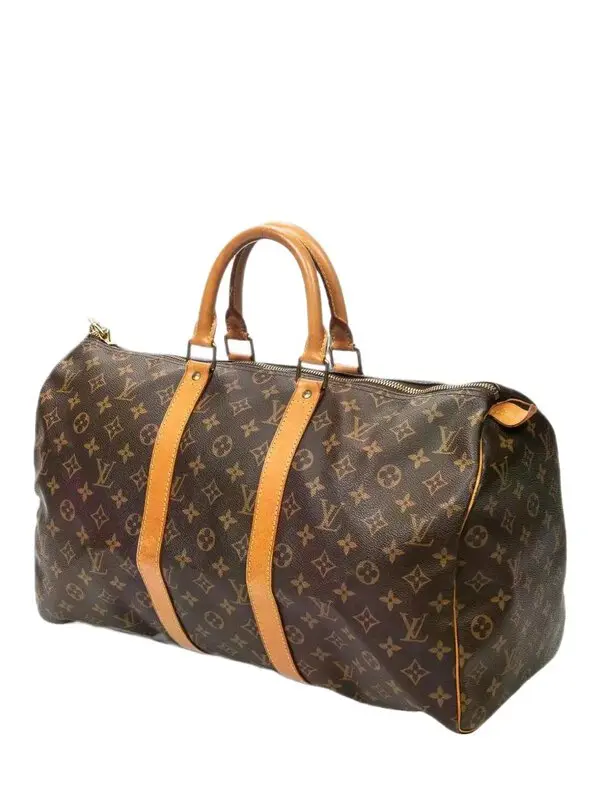 LOUIS VUITTON 45 Keepall Monogram Luggage - Brown