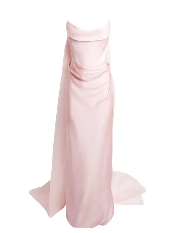 VIVIENNE WESTWOOD Galaxy Cape Gown - Pink