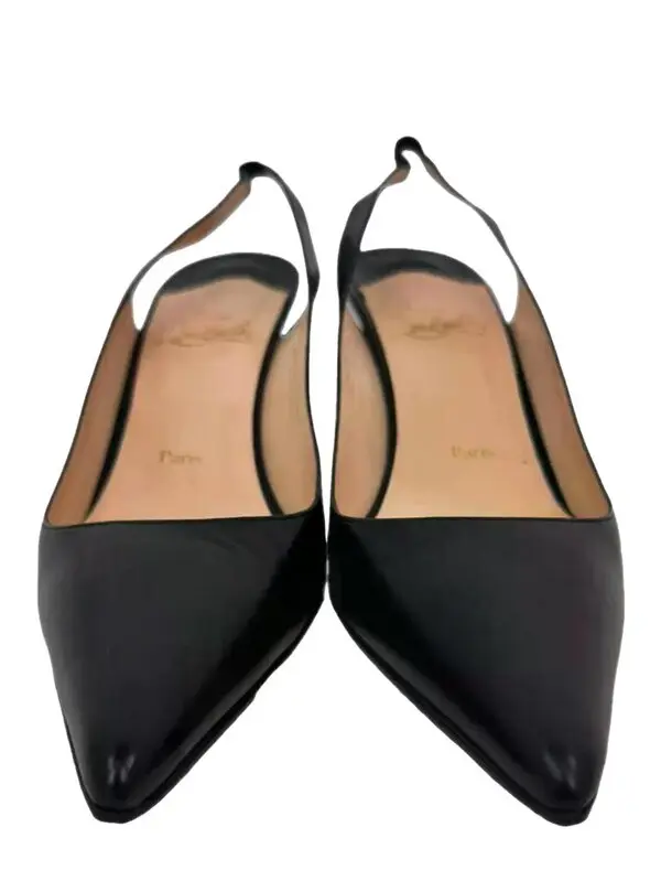 CHRISTIAN LOUBOUTIN 2010-2020s Kate Slingback Pumps - Black