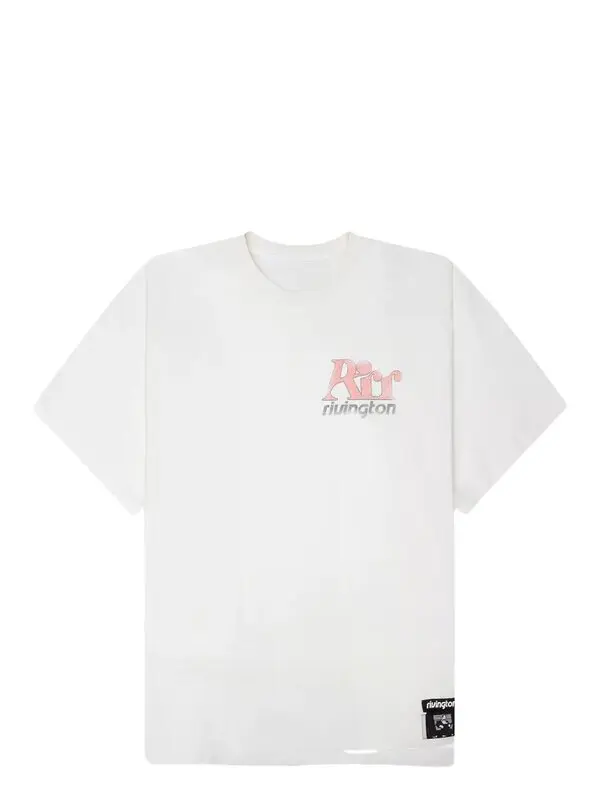 RIVINGTON ROI REBIS Dark Arts Cva Logo-print T-shirt - White