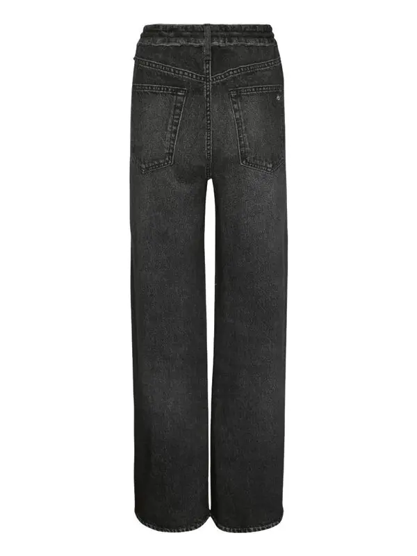 Rag & Bone Miramar Drawcord Jeans - Black