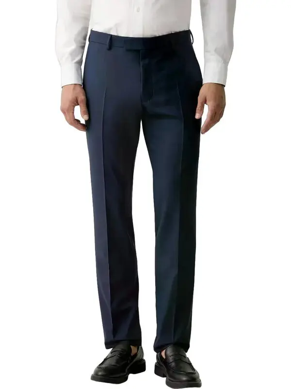 JOOP! Pressed-crease Tailored Trousers - Blue