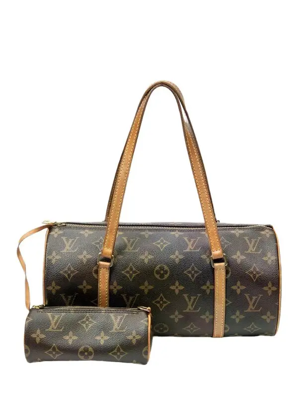 LOUIS VUITTON 1999 30 Papillon Monogram-pattern Tote Bag - Brown