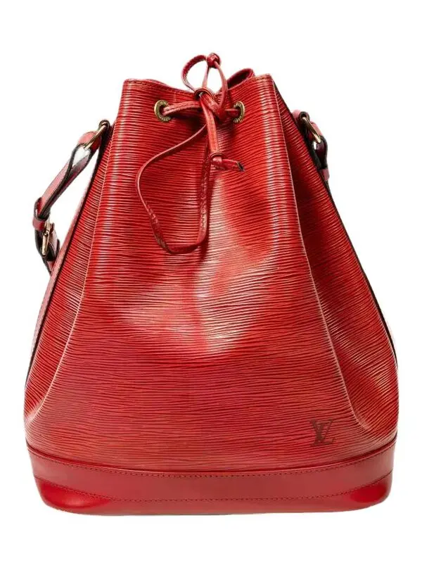 LOUIS VUITTON Gm Noe Bucket Bag - Red