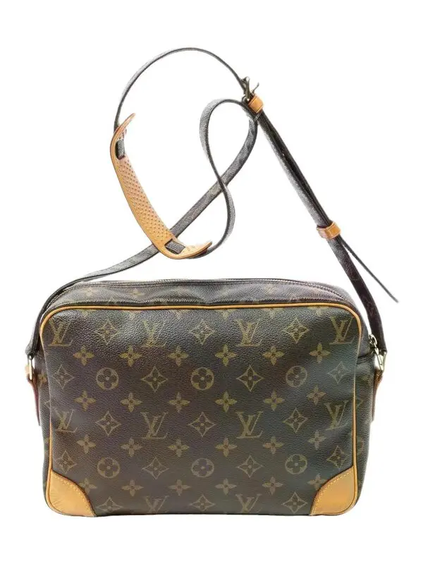 LOUIS VUITTON Nil Monogram Shoulder Bag - Brown