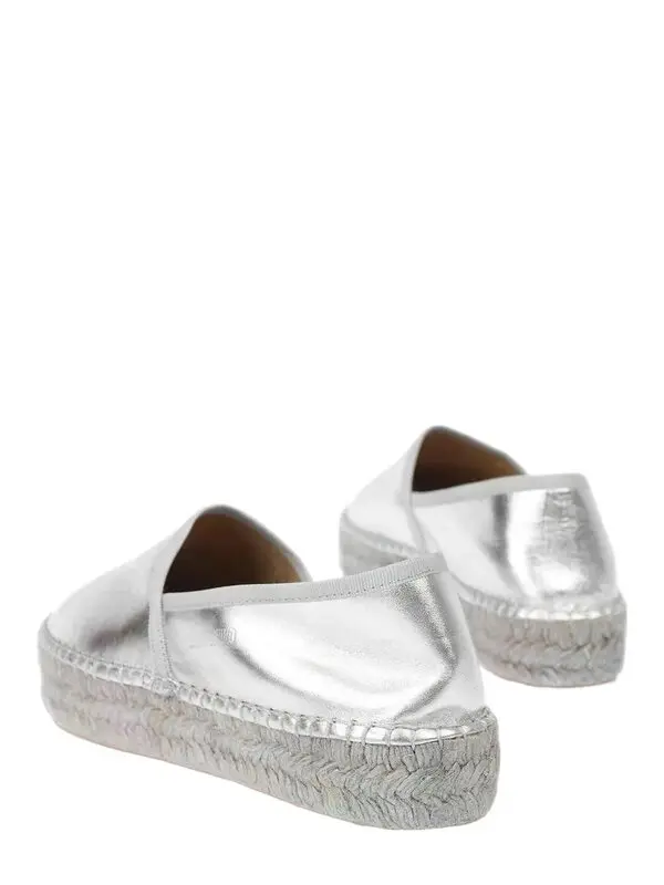 Moschino Round-toe Espadrilles - Grey