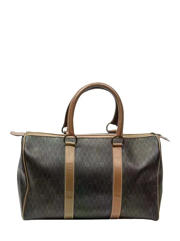 Dior Honey-comb Boston Handbag - Grey