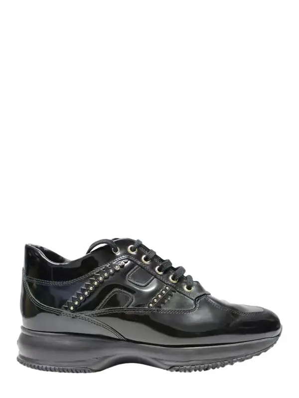 Hogan Interactive Studded Sneakers - Black