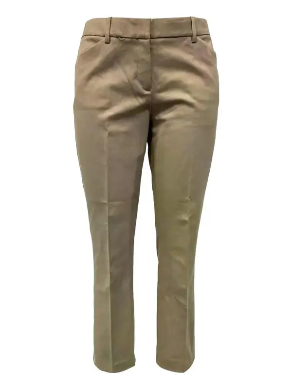 Theory Cropped Tailored Trousers - Neutrals