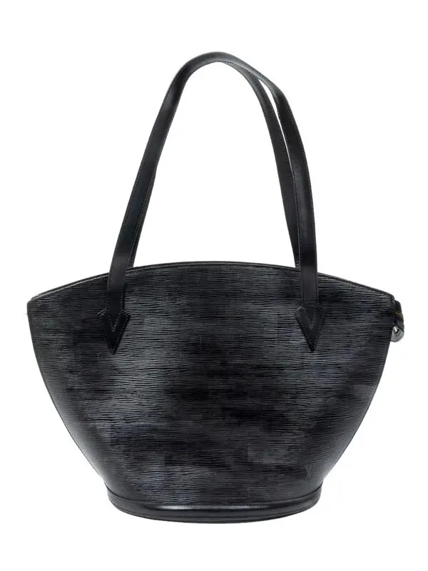 LOUIS VUITTON St-jacques Epi Shoulder Bag - Black