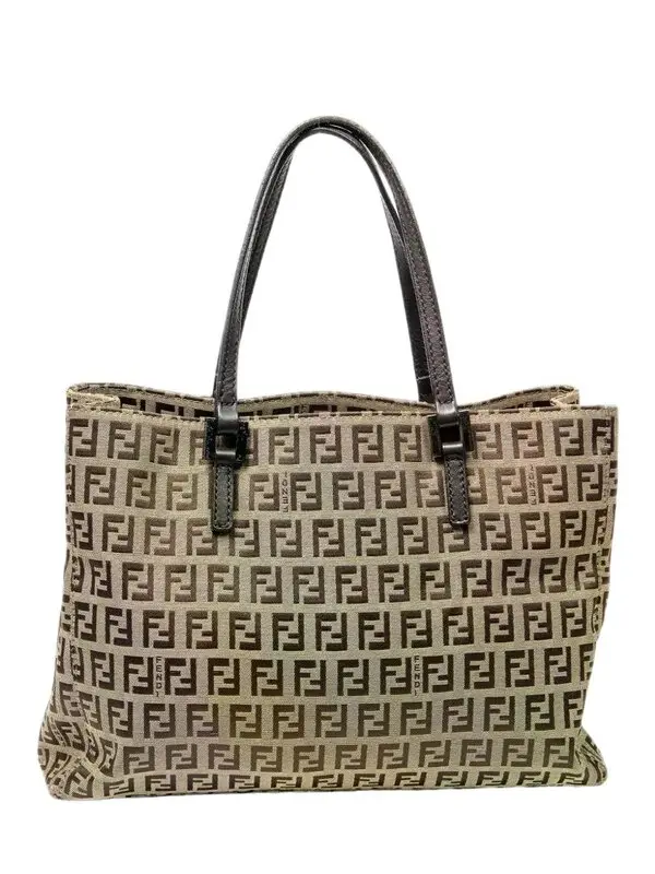 Fendi Zucca Tote Bag - Neutrals