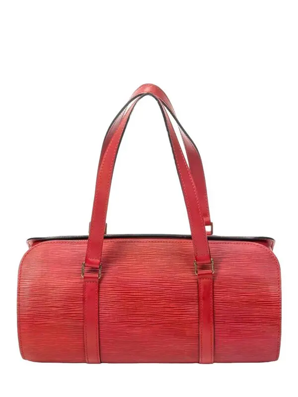 LOUIS VUITTON Soufflot Epi Handbag - Red