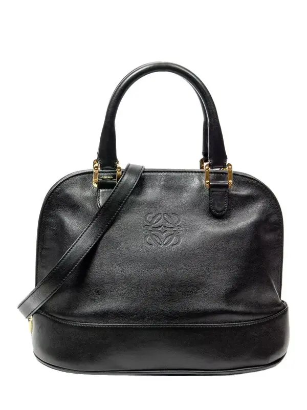 Loewe Anagram Dome Shoulder Bag - Black