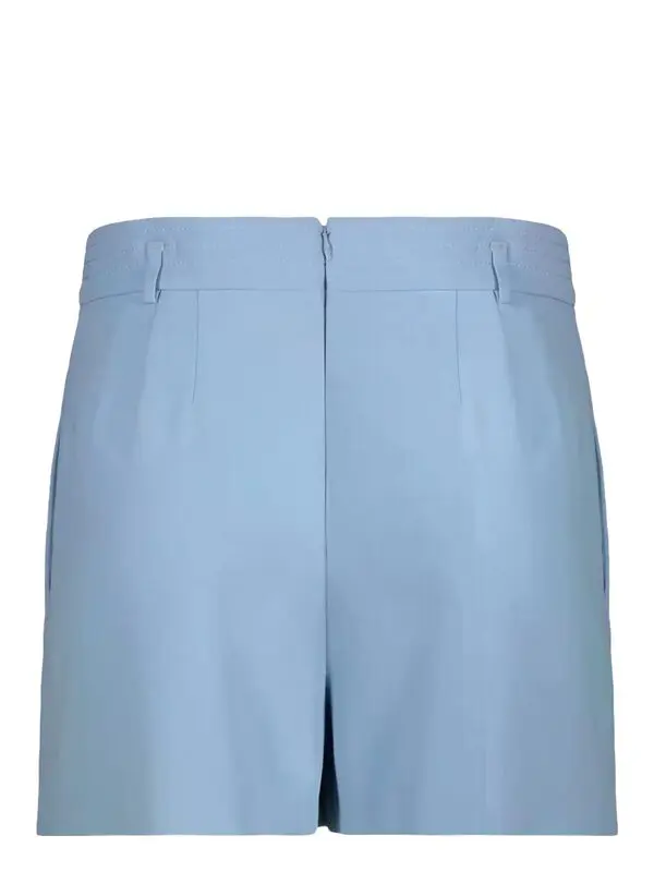 Red Valentino V-cut Belt-loop Skort - Blue