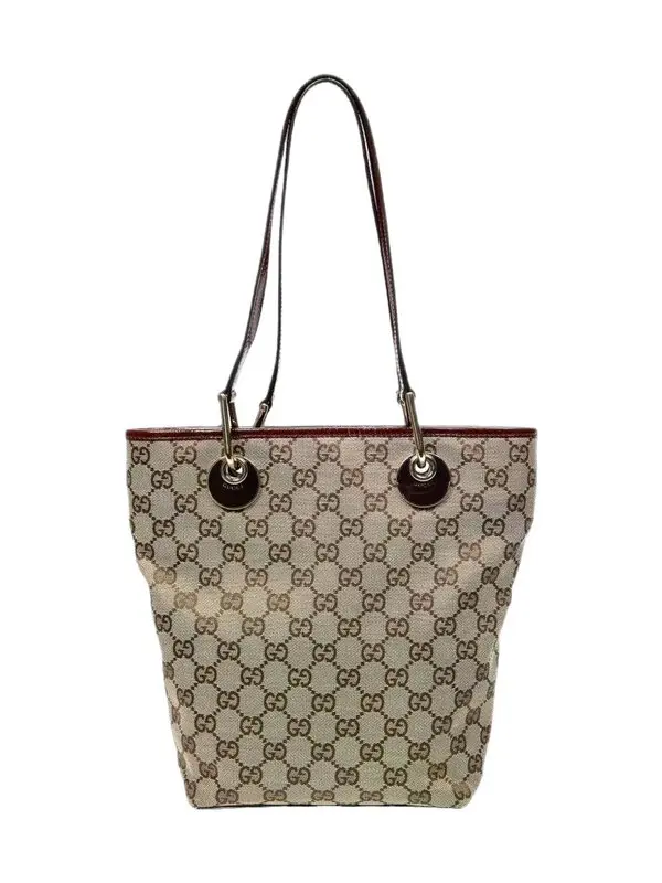 Gucci Small Eclipse Monogram-pattern Shoulder Bag - Neutrals