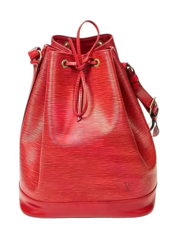 LOUIS VUITTON Gm Noe Épi-leather Bucket Bag - Red