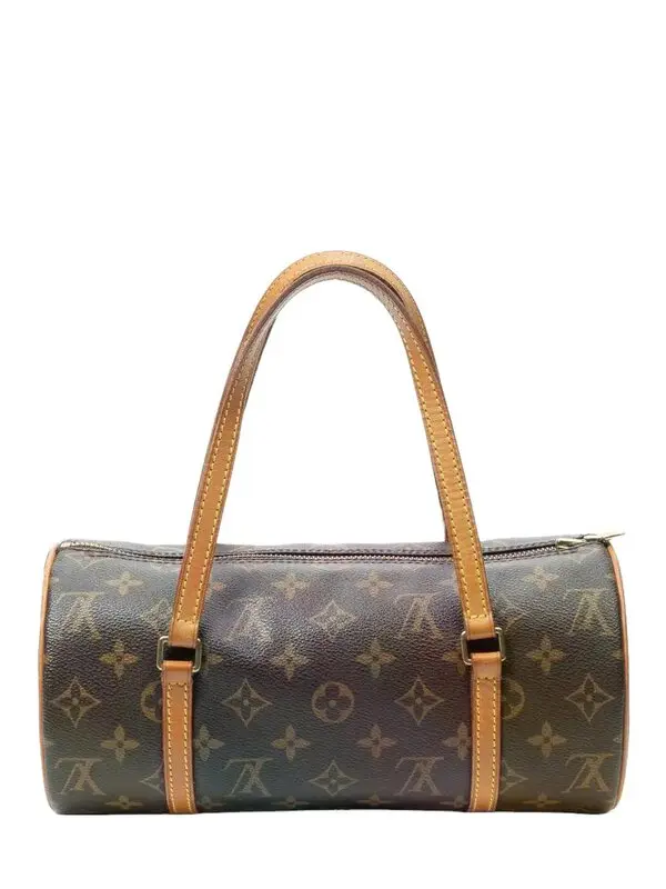 LOUIS VUITTON 26 Papillon Monogram Tote Bag - Brown