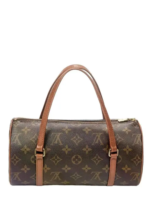 LOUIS VUITTON 26 Papillon Monogram Canvas Tote Bag - Brown