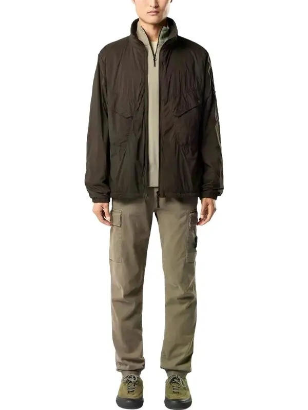 Stone Island Logo-patch Cargo Pants - Green