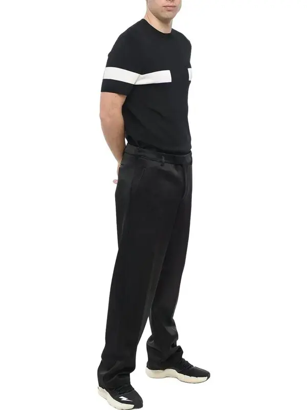 Neil Barrett Liam Satin Trousers - Black