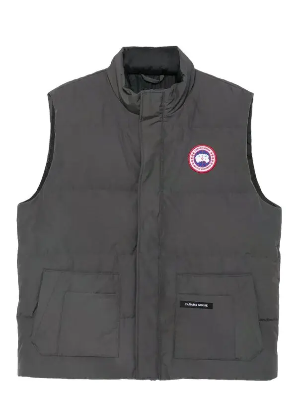 Canada Goose Quilted Logo-patch Gilet - Grey