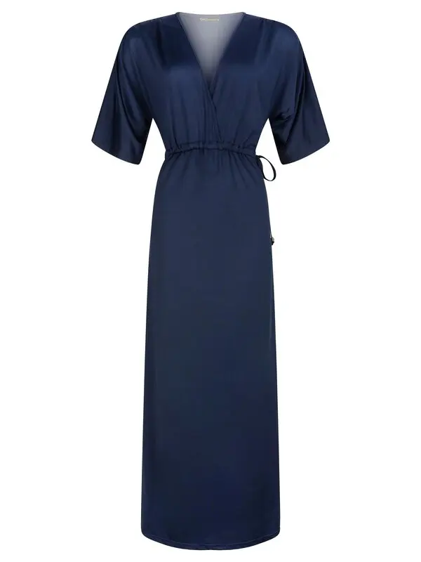 CHIC BY LIRETTE Kimono Dress Lotus Natural Nightblue - Black