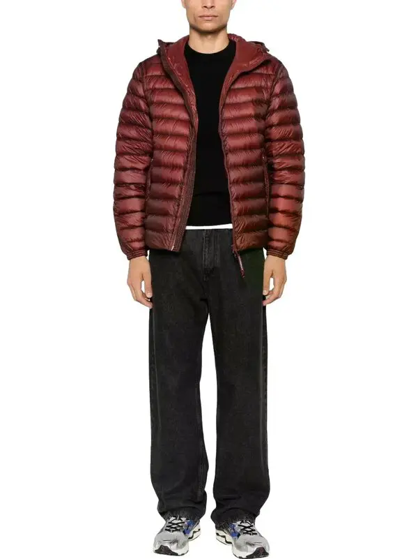 C.P. COMPANY Zip-pocket Quilted Jacket - Red