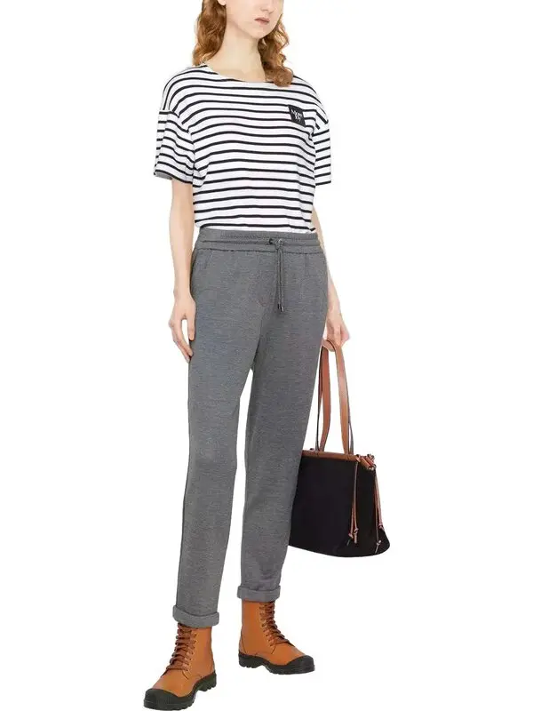 Brunello Cucinelli Tapered Track Pants - Grey