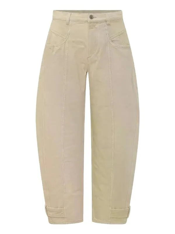 Isabel Marant Étoile Leja Panelled Trousers - Neutrals