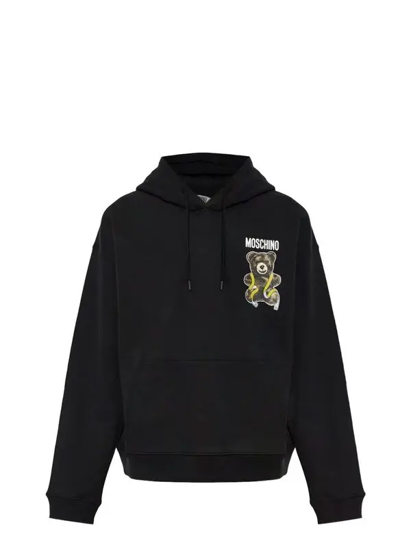Moschino Teddy Bear Hoodie - Black