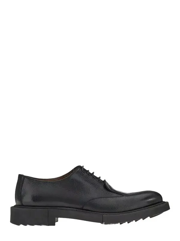 FERRAGAMO Leather Oxford-shoes - Black
