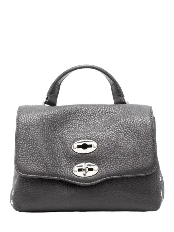 ZANELLATO Postina Daily Baby Leather Handbag - Grey