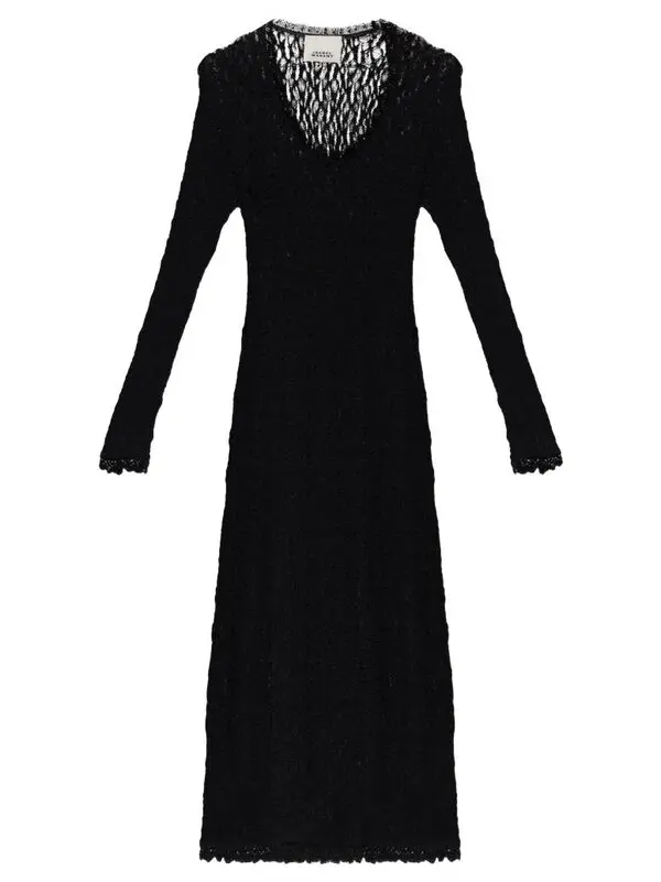 Isabel Marant Étoile Belsane Guipure Lace Dress - Black