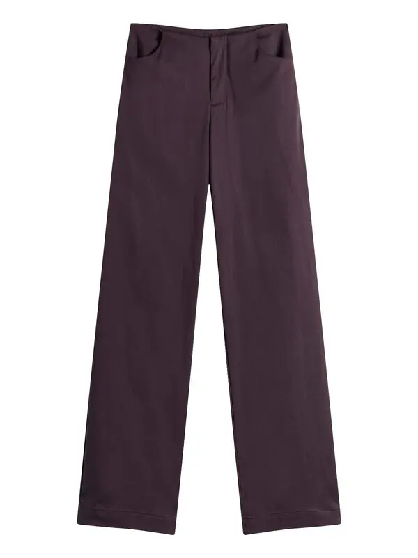 PEACHY DEN Twiggy Travel Trouser - Fig