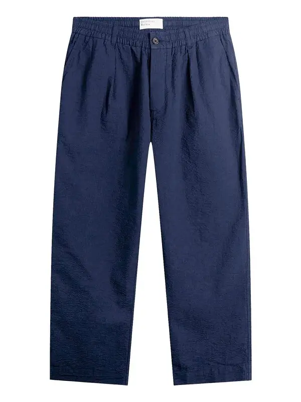 Universal Works Derby Stripe Oxford Pant - Navy