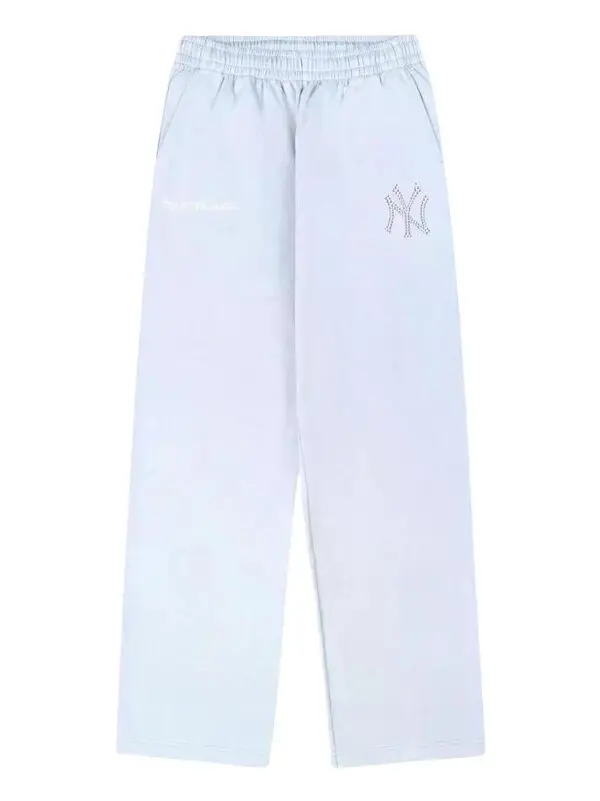 SPORTY & RICH Yankees Krystal Track Pants - Blue