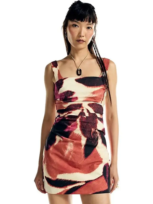 Significant Other Minnah Mini Dress At - Pressed Floral