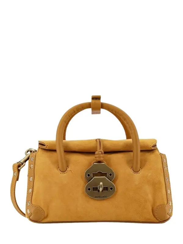 ZANELLATO Dotta Baby Leather Handbag - Yellow