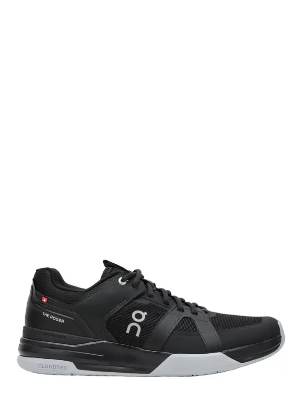 On The Roger Clubhouse Pro Tennis Shoes /glacier - Black