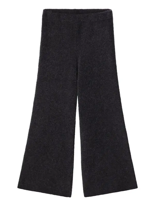 DOUUOD Ebony Bouclé Knit Trousers - Brown