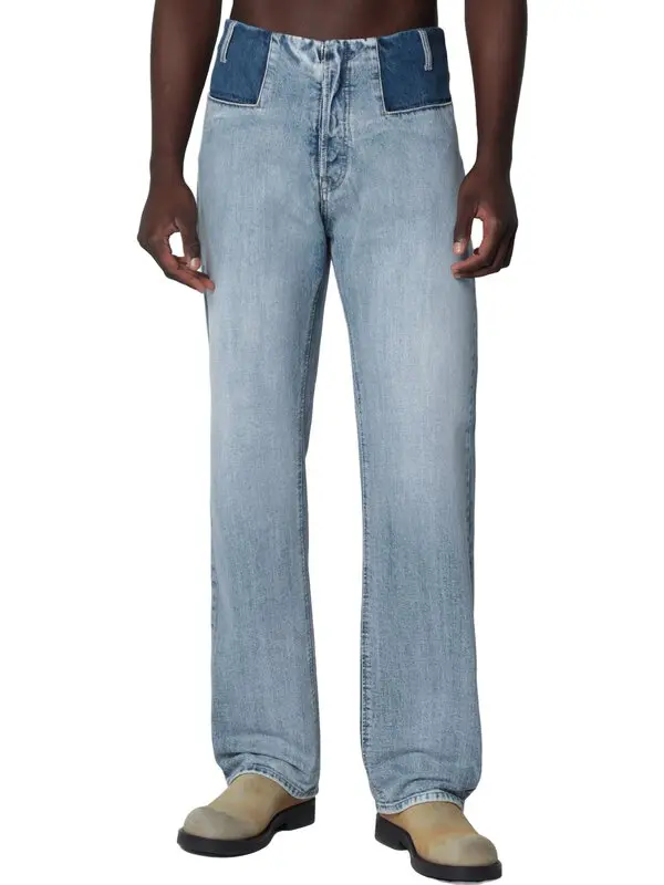 MAISON MARGIELA Patchwork Jeans In Indigo Denim - Blue