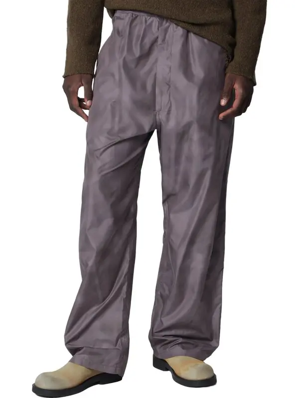 MAISON MARGIELA Technical Fabric Trousers - Brown