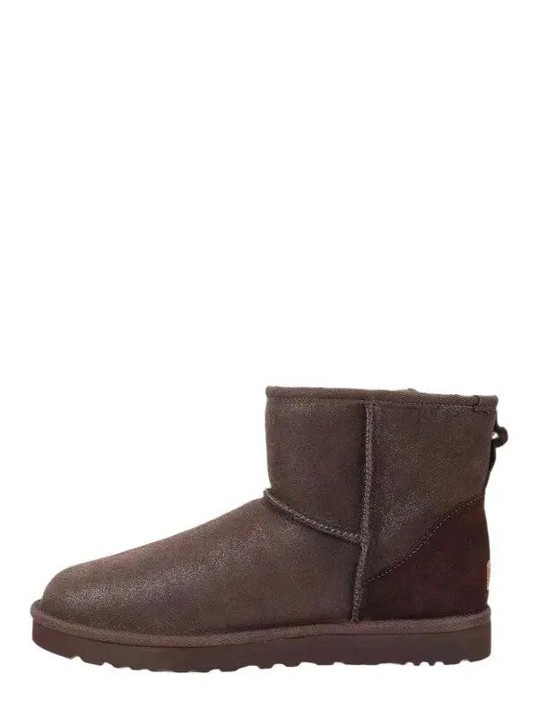 UGG Classic Mini Bomber Ankle Boots - Brown