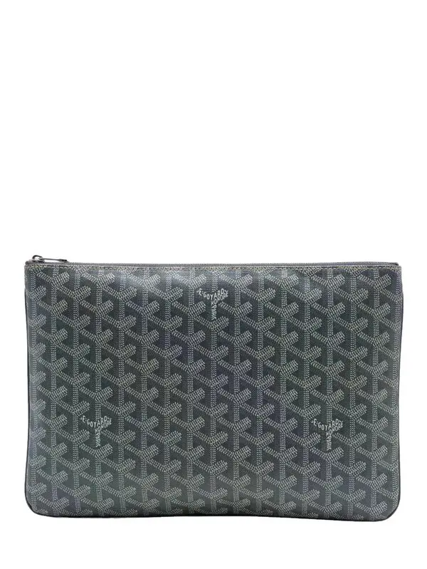 Goyard 2018 Goyardine Senat Mm Clutch Bag - Grey
