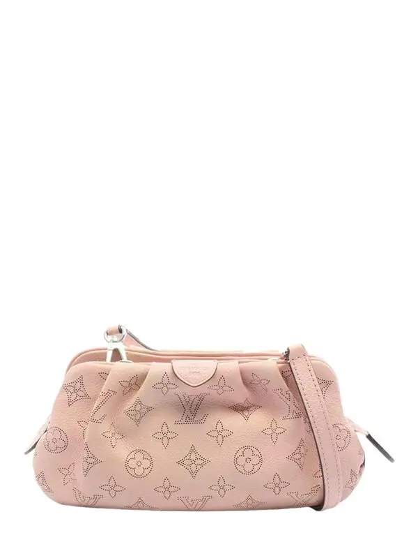 LOUIS VUITTON 2021-2026 Monogram Mahina Scala Mini Pouch Crossbody Bag - Pink