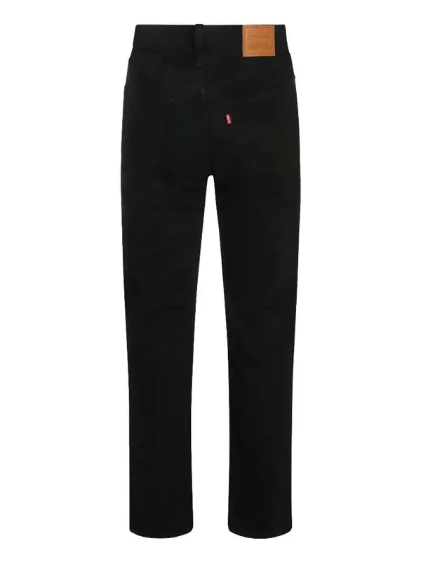 LEVI'S Ribcage Logo-patch Jeans - Black